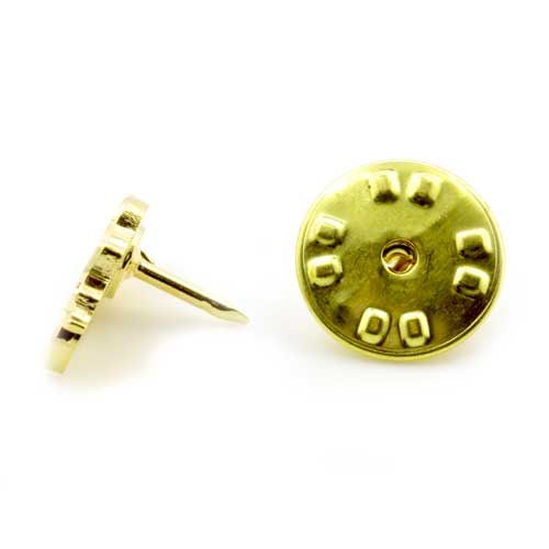 Gilt Metal and Enamel Rose Croix Masonic Lapel Pin