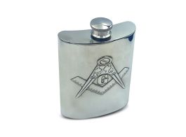 Hip Flask - Masonic