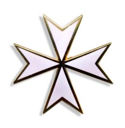 Knights of Malta Cap Badge