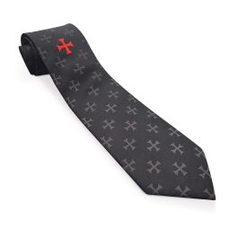 Black Knights Templar KT Tie
