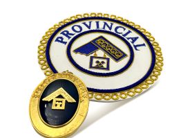 Ladies Craft Provincial Undress Apron Badge & Collar Jewel