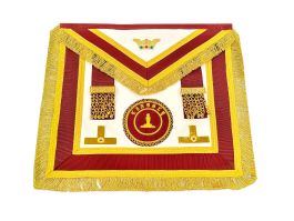 Order of Athelstan Provincial Apron Badge on Apron