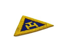 Royal Arch Provincial Triangle Tau for a sash